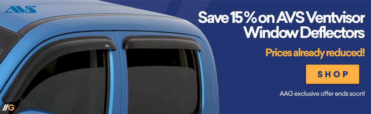 AVS Window Deflectors & Vent Visors | Reviews | FREE SHIPPING!