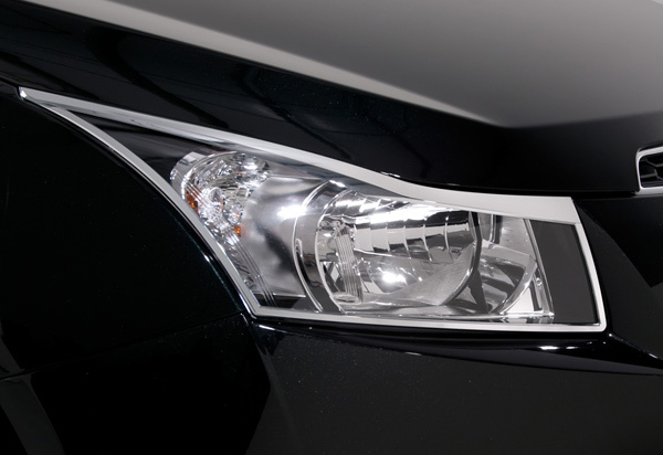 Putco Chrome Headlight Trim, Chrome Headlight Covers