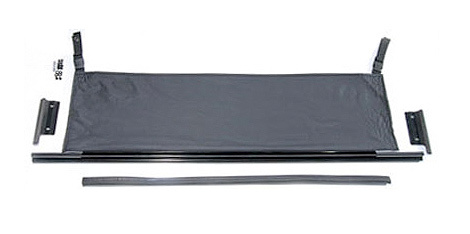 Rugged Ridge Replacement Tailgate Bar with Tonneau Cover