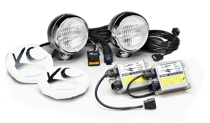 KC Hilites HID Driving Light Kit