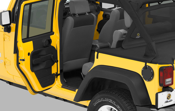 Bestop Front & Tailgate Entry Guards - Free Shipping