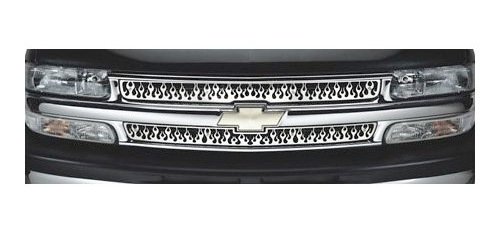 Bully Stainless Steel Grille Insert, Custom Grille Insert, Truck Grilles