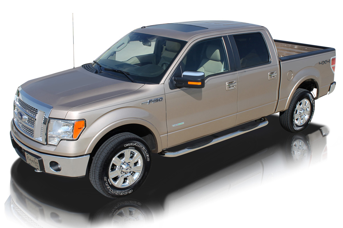 Raptor Round Nerf Bars, Raptor Round Side Steps