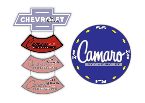 Camaro Sign by SignPast, Camaro Vintage Sign, Garage Sign