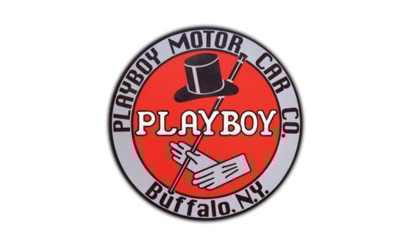 Playboy Motor Car Vintage Sign, Antique Garage Signs by SignPast