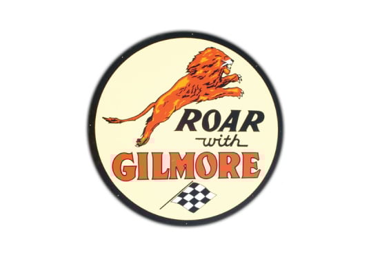 Gilmore Gas Sign, Gilmore Gas Vintage Garage Sign by SignPast