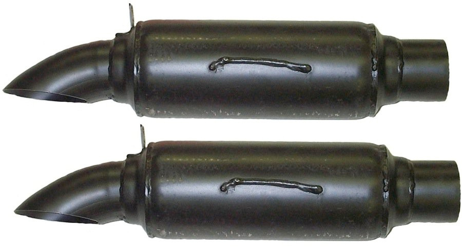 12 Inch Glass Pack Mufflers