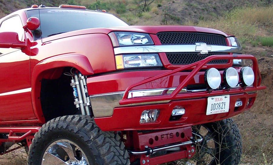 N-Fab Light Bar, N-Fab Prerunner Bumper Light Bar