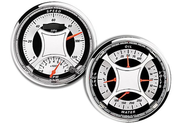AutoMeter Street Rod MCX Series Gauges - Free Shipping