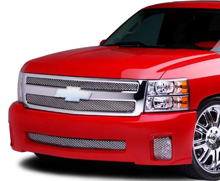 Chevy Bowtie Emblem, Street Scene Chevrolet Grille Emblem