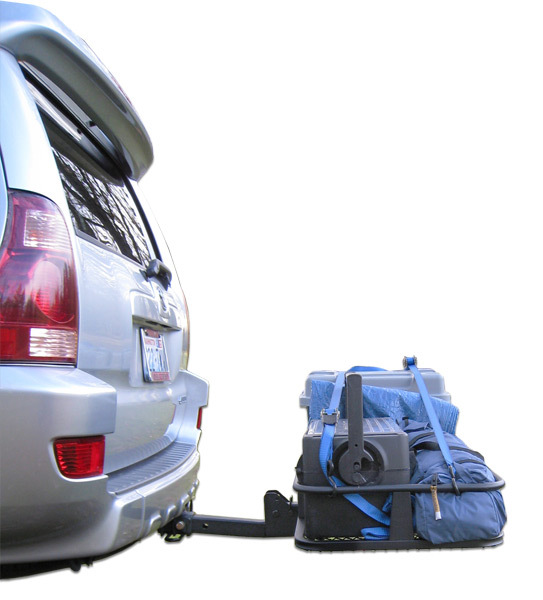 HitchMate Cargo Carrier, Hitch Mate Fold-Up Cargo Carrier