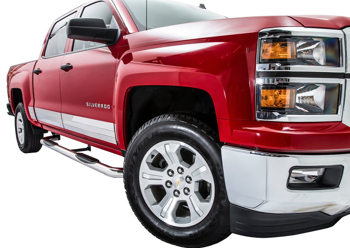 ICI Round Nerf Bars, ICI Round Step Bars