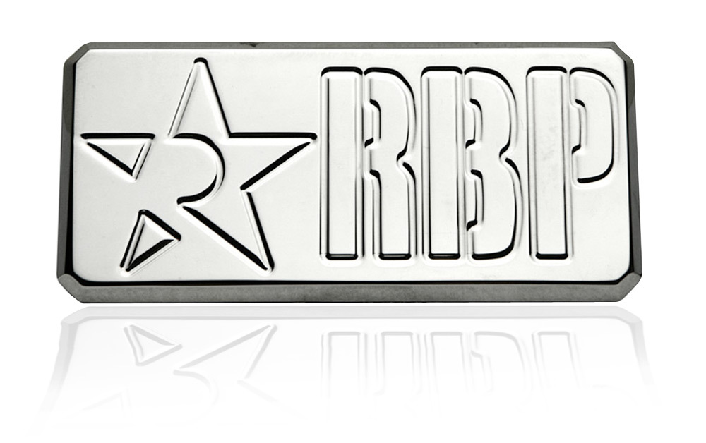 RBP Badge Kit, Rolling Big Power Logo Badge Kit
