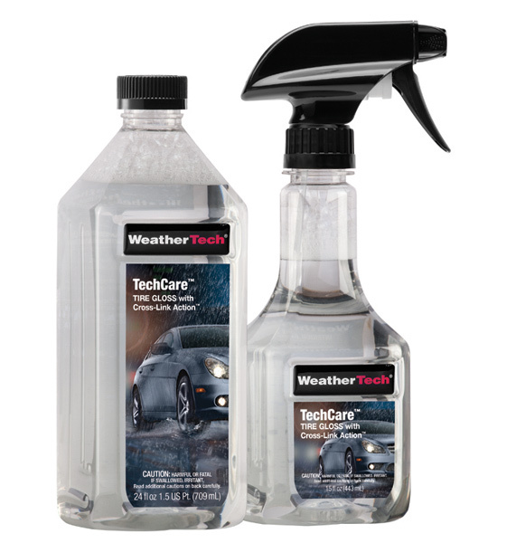 WeatherTech TechCare Tire Gloss with Cross-Link Action for Cars and Trucks