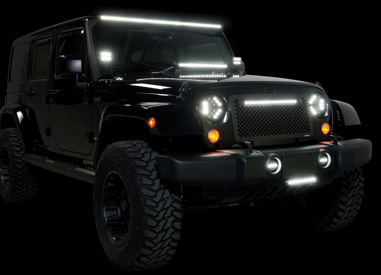 Putco Luminix LED Light Bar - Curved & Straight