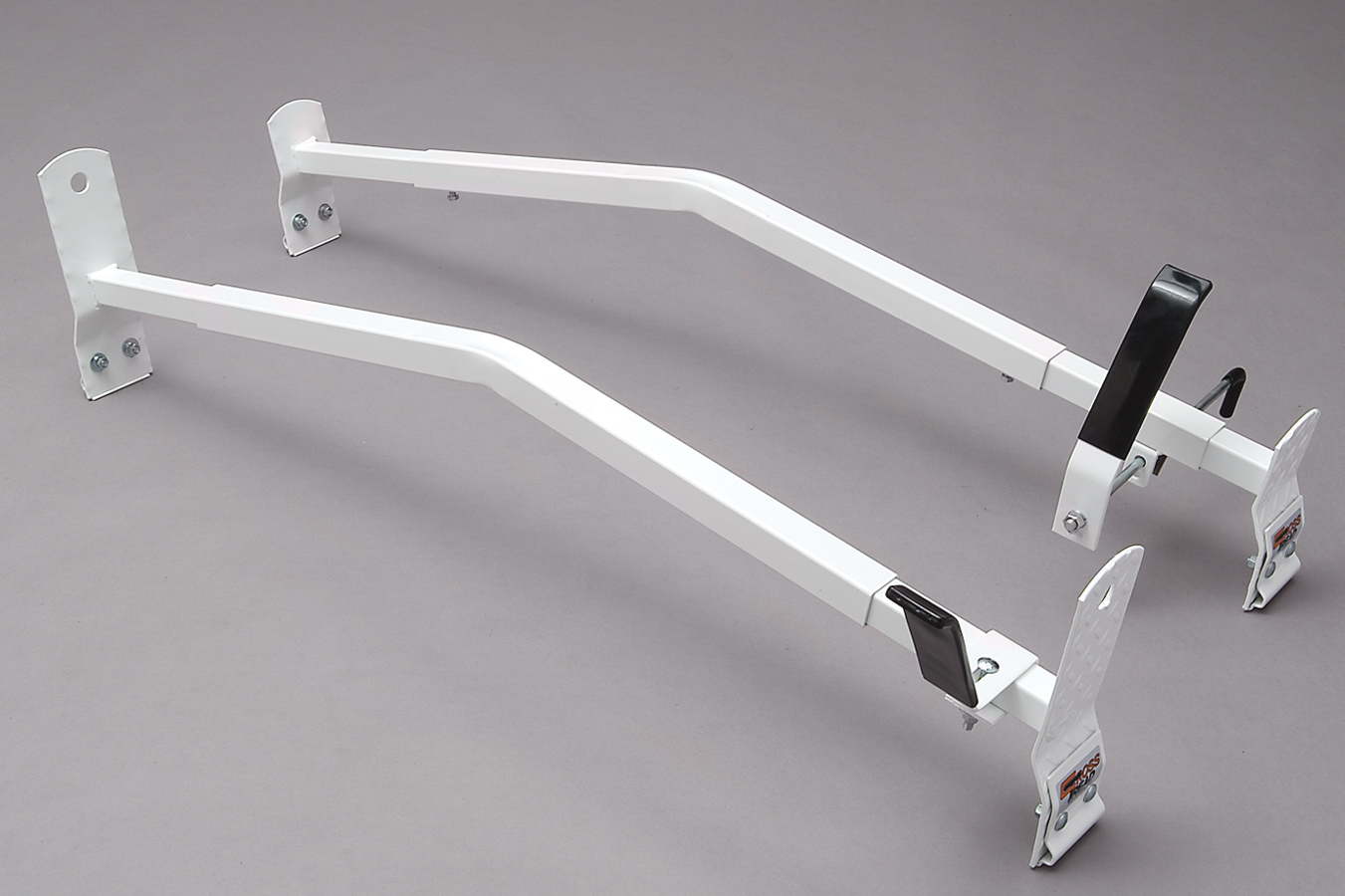 Cross Tread Lockable Angled Van Rack - Free Shipping