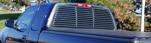 1999-2006 Chevy Silverado Rear Window Louvers - Willpak 6062