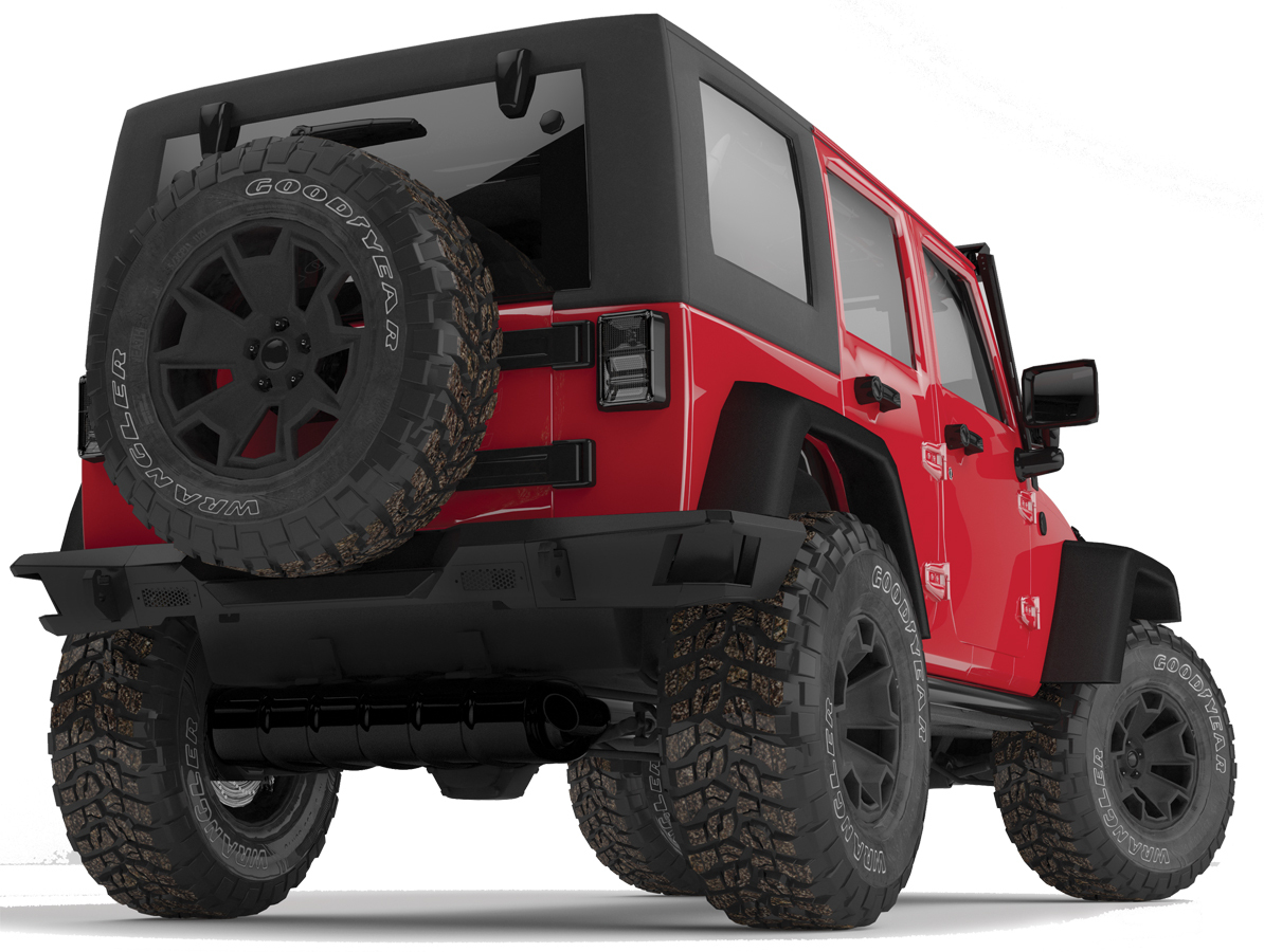 Go Rhino BRJ80 Rear Bumper - AutoAccessoriesGarage