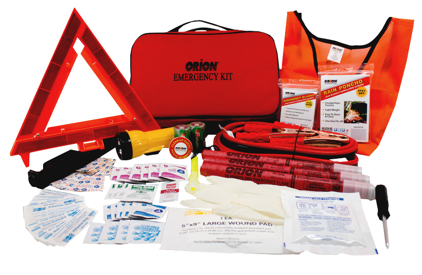 Orion 79-Piece Deluxe Roadside Emergency Kit - Read Reviews & FREE Shipping