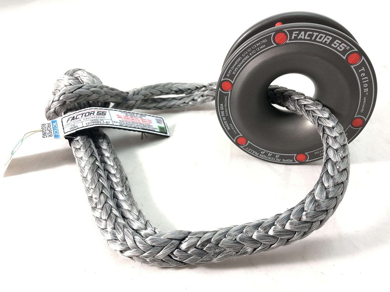 Factor 55 Rope Retention Recovery Pulley - Read Reviews & FAST SHIPPING!