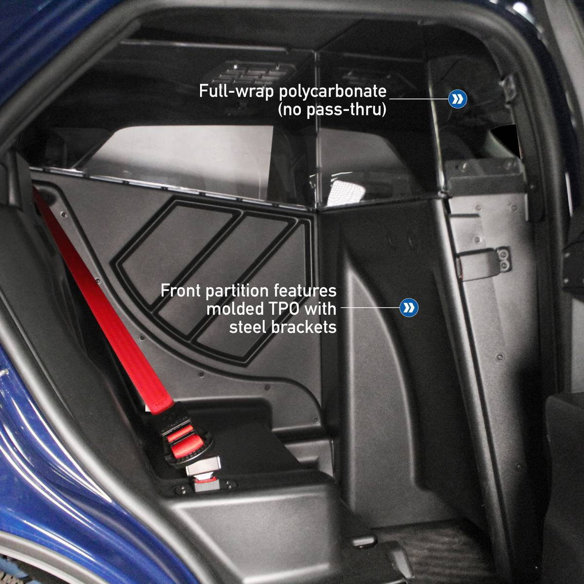 Go Rhino Public Safety Division Single Cell Detainee Safety Seat - Read ...