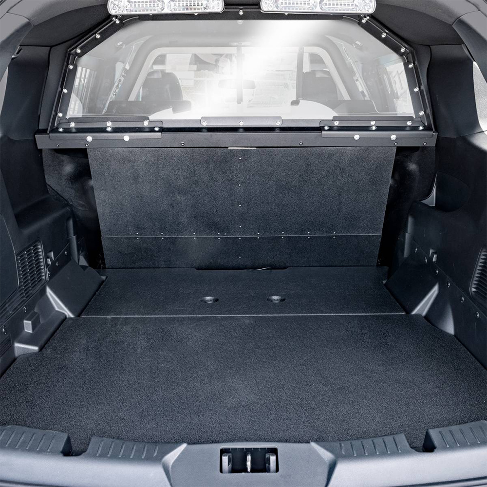 Cargo Barrier with Full Steel Mesh Screen - Go Rhino Public Safety 5732FEM