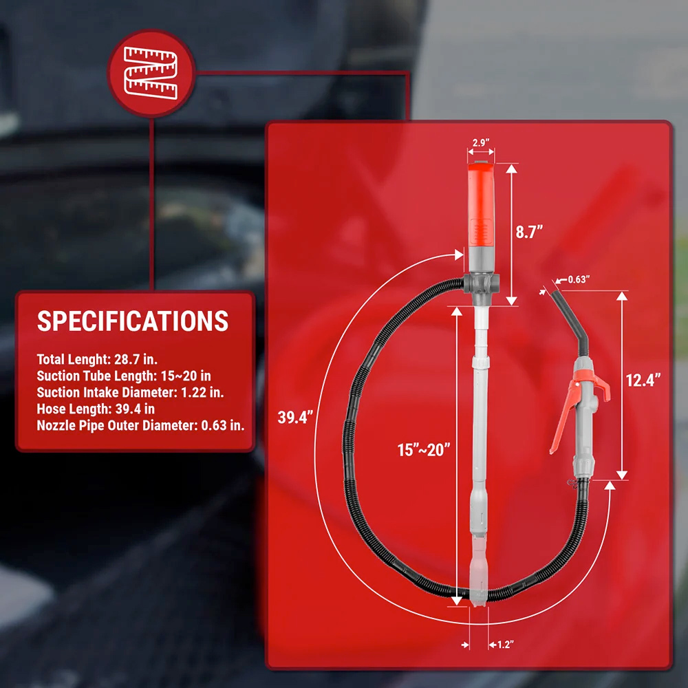 Tera Pump Telescopic Fuel Transfer Pump - Read Reviews & FREE SHIPPING!
