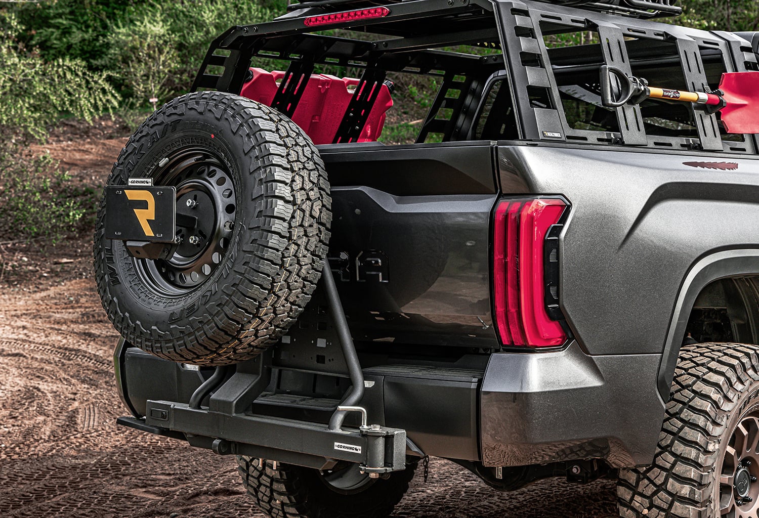 RealTruck Go Rhino Swing-A-Way Tire Carrier - Read Reviews & SPEEDY ...