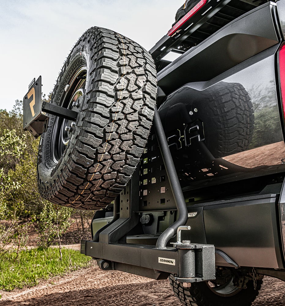 RealTruck Go Rhino Swing-A-Way Tire Carrier - Read Reviews & SPEEDY ...
