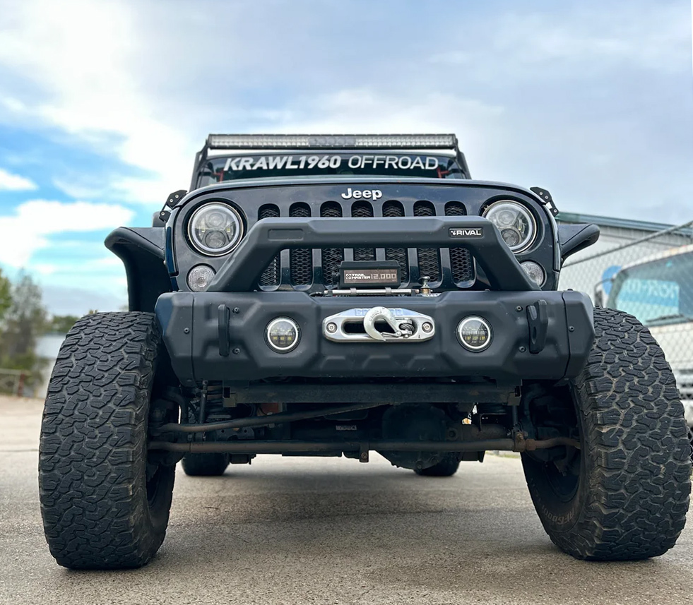 RIVAL 4x4 Steel Front Bumper - Read Reviews & FREE SHIPPING!