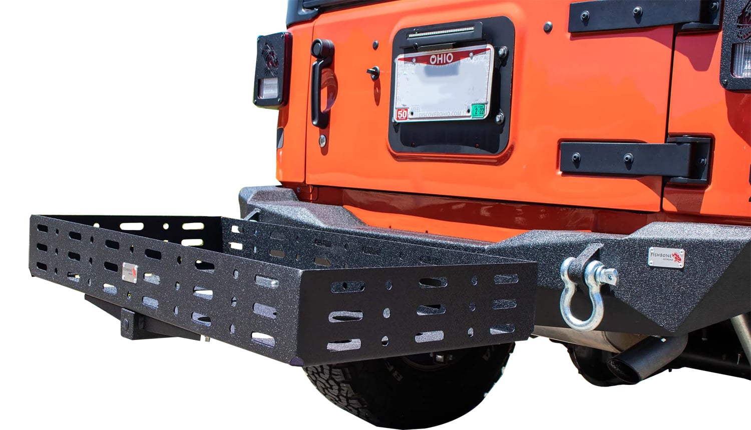 Fishbone Offroad Hitch Cargo Basket - Read Reviews & RAPID SHIPPING!