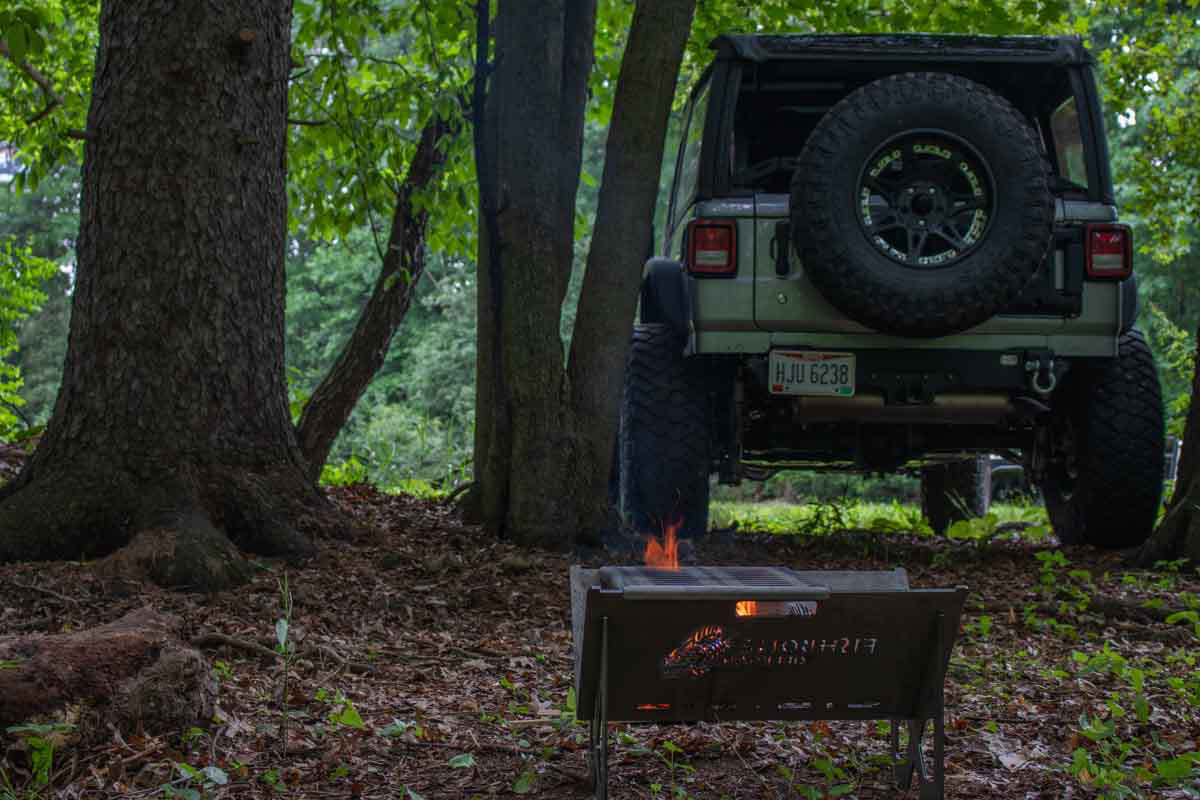 Fishbone Offroad Mobile Fire Pit - Read Reviews & FREE SHIPPING!
