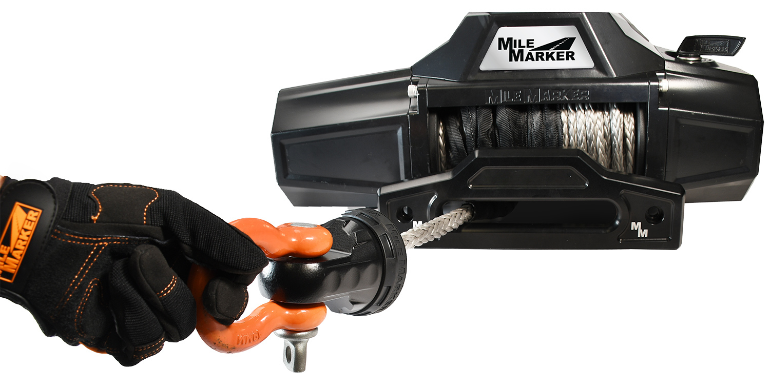 Mile Marker Aluminum Winch Shackle Mount - Read Reviews & FREE SHIPPING!