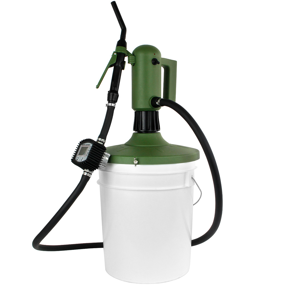 Tera Pump Electric Bucket Transfer Pump with Digital Meter- Read ...