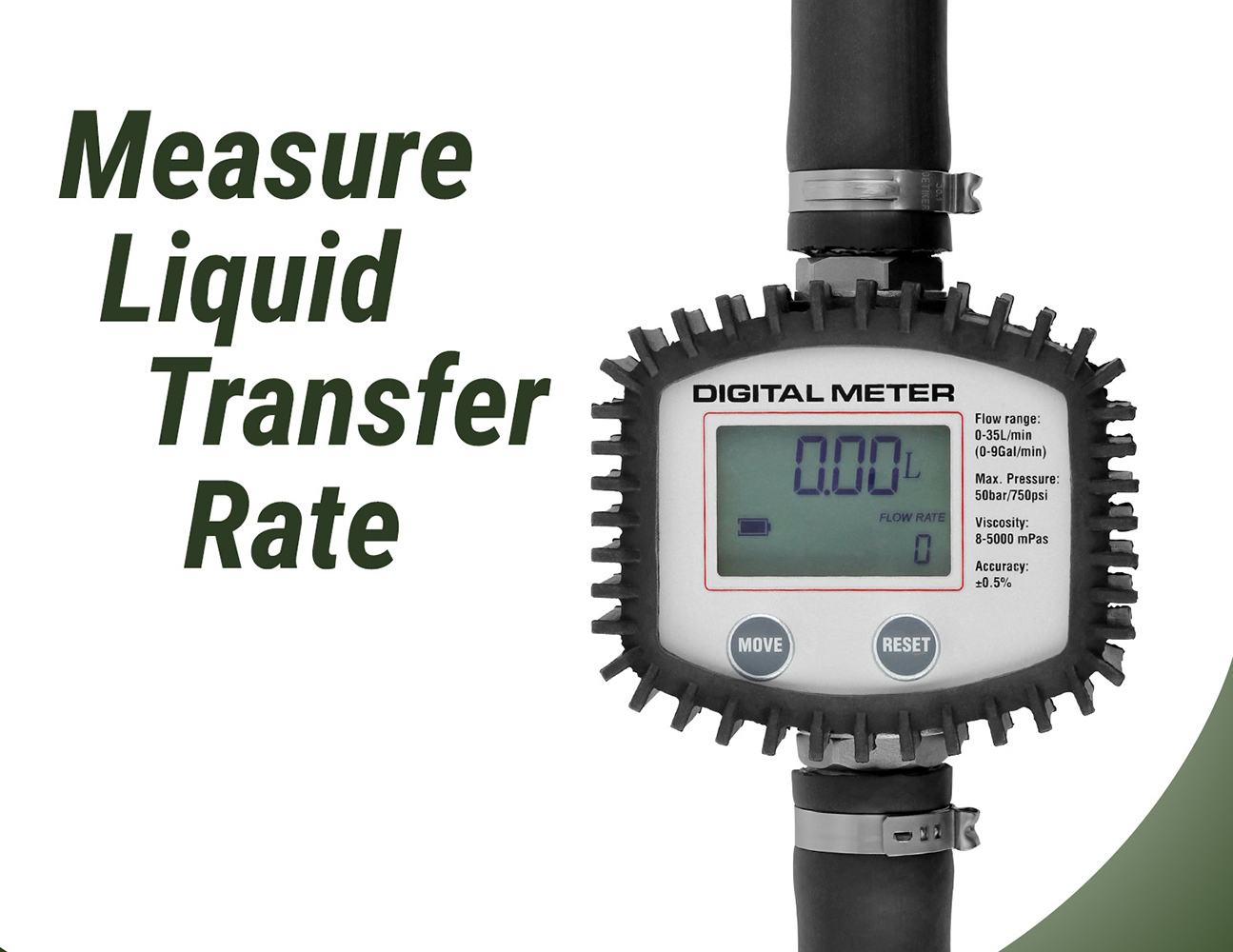 Tera Pump Electric Bucket Transfer Pump with Digital Meter- Read ...