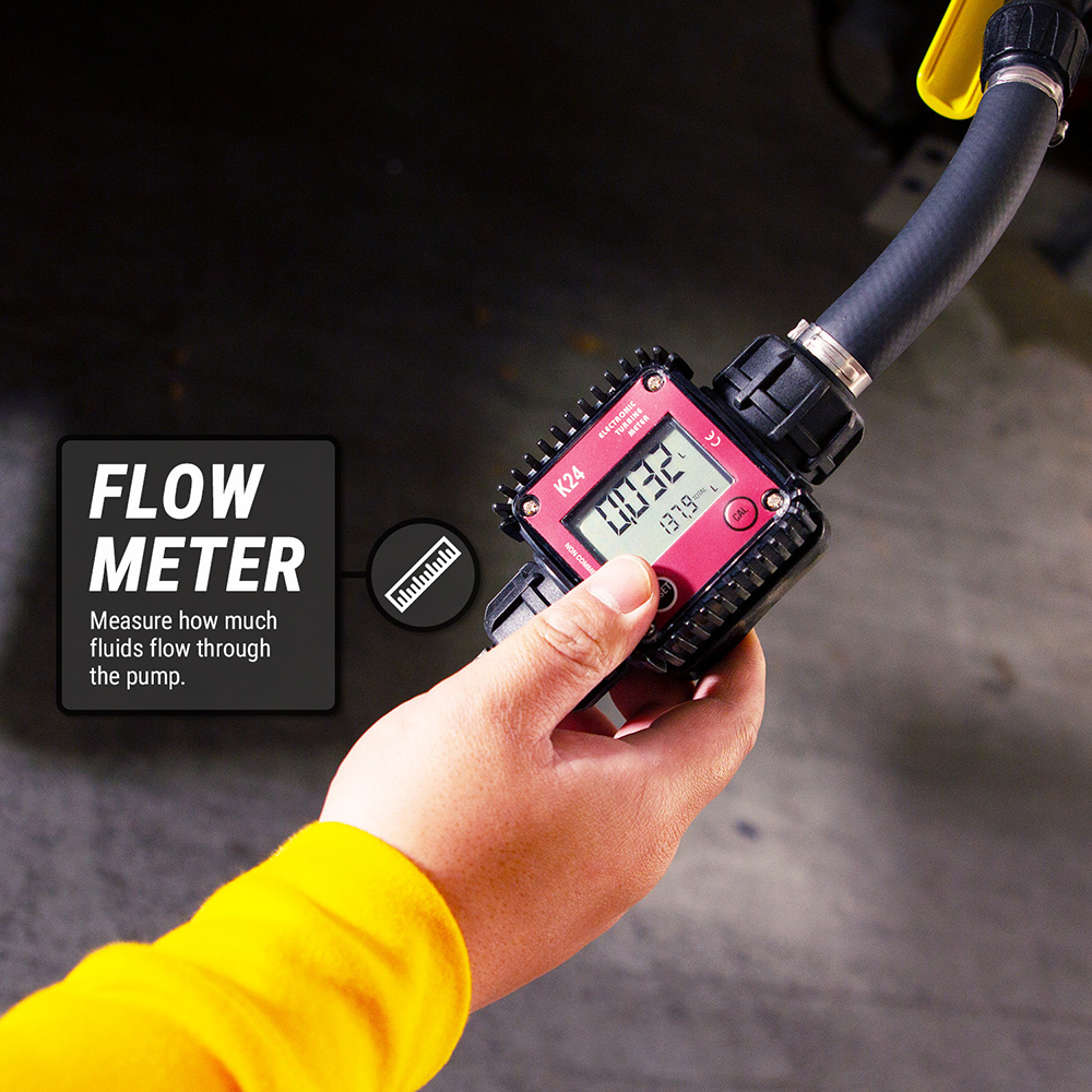 Tera Pump Electric Drum Pump Digital Flow Meter- Read Reviews & PROMPT ...