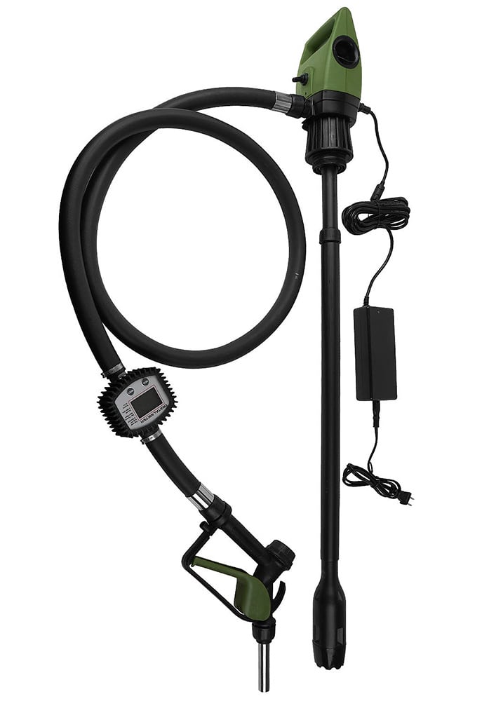 Tera Pump Telescopic Electric Drum Pump with Digital Flow Meter- Read ...