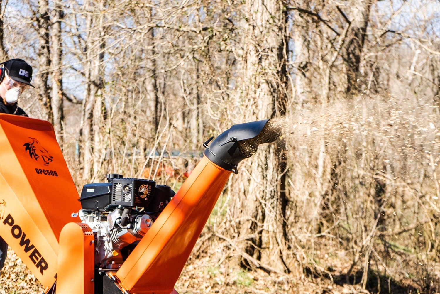 DK2 6 in. Power Wood Chippers