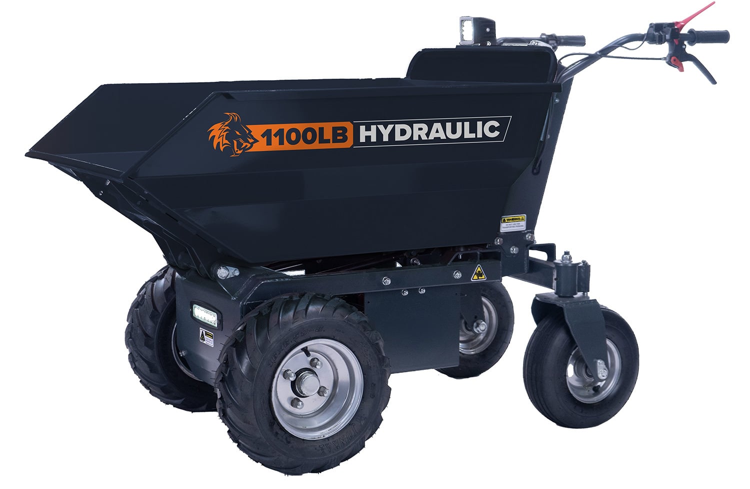 DK2 1100 lbs Electric Self-Driving Power Dump Carts