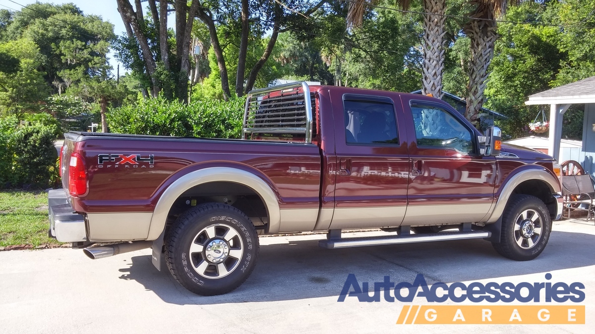 Stainless Steel Headache Rack, Go Industries Headache Rack