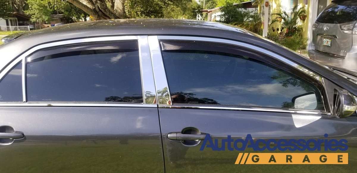 WeatherTech Window Deflector - In-Channel Wind Visor Ships Free