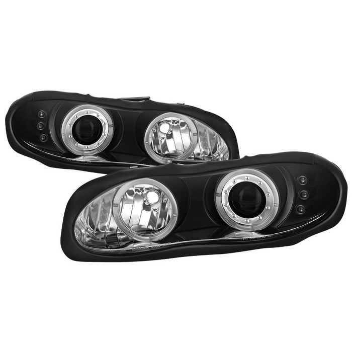 Projector Headlights with LED Halo - Spyder 5009234