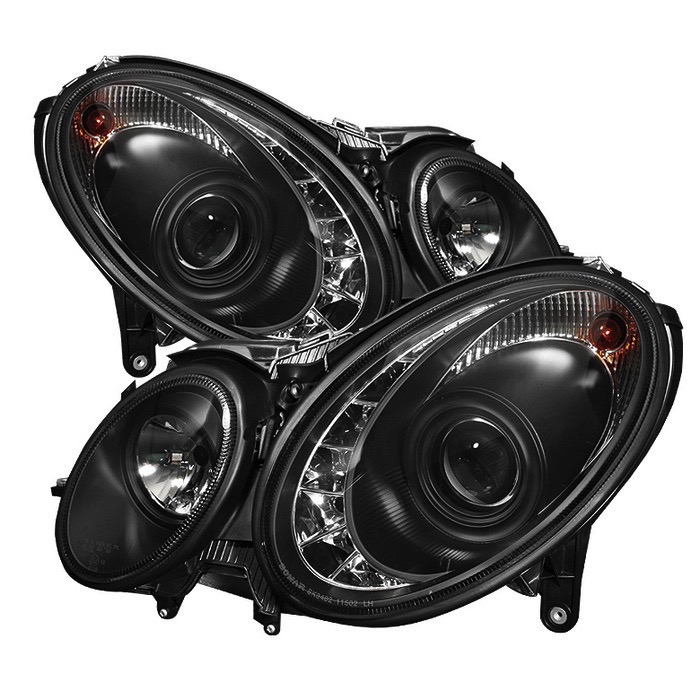 Projector Headlights with Daytime Running Lights - Spyder 5029928
