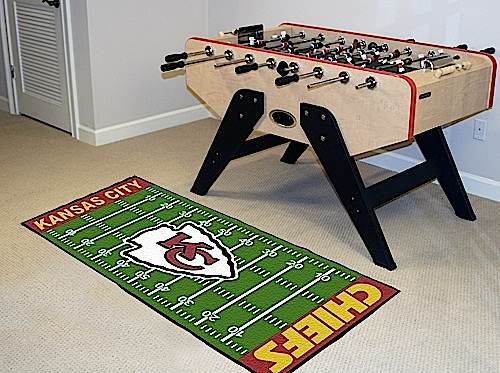 Fanmats 7356 NFL Football Field Runner Mat - AutoAccessoriesGarage.com