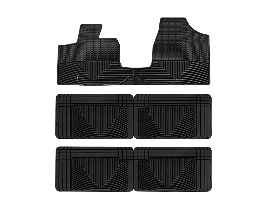Front, Second & Third Row Floor Mats Bundle - WeatherTech W82-W25-W25