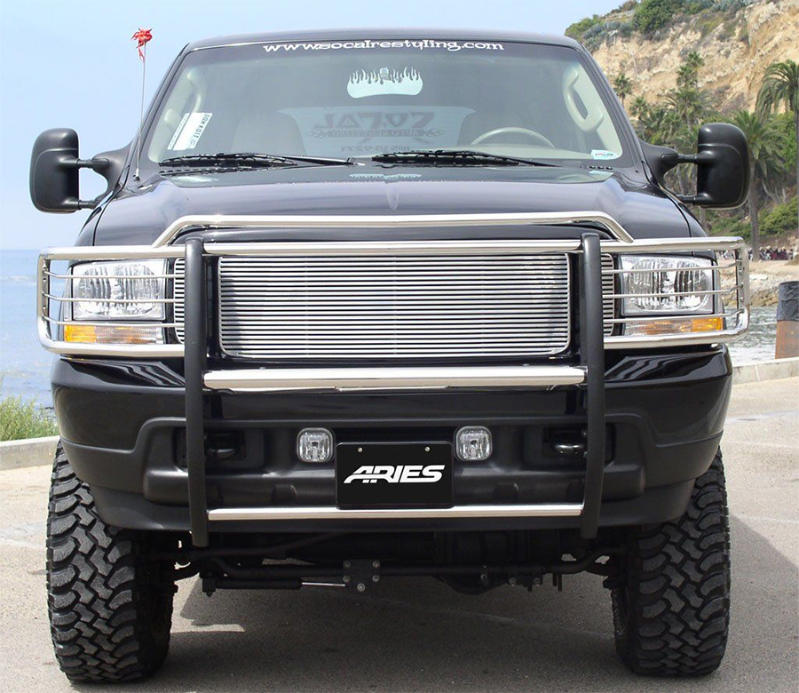 1-Piece Grille Guard - Aries 3045-2