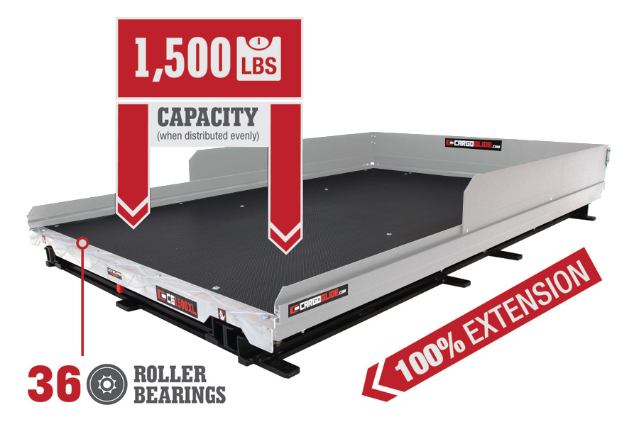 Cargoglide Truck Bed Cargo Slide Cg1500xl 7348