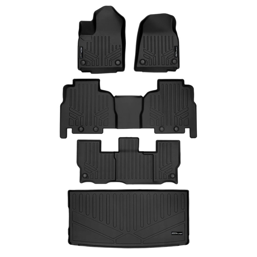 1st, 2nd & 3rd Row Floor Liners & Cargo Liner - Smartliner A0573/B0577 ...