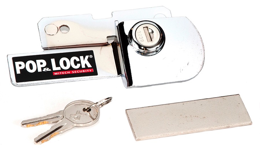 Undermount Manual Tailgate Lock - Pop & Lock PL2500C