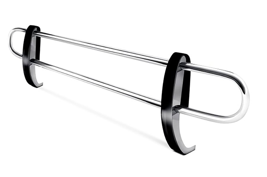 Rear Double Tube Bumper Guard - Black Horse 8TM30SS